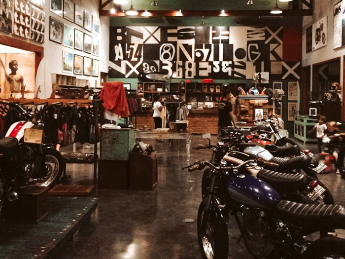 Deus Ex Machina concept store and restaurant in Canggu Bali